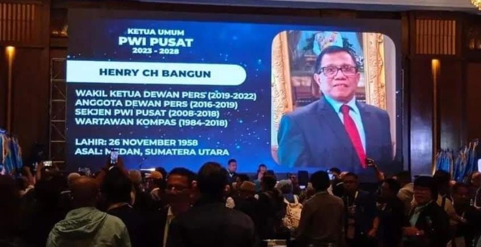 Tok ! Hendry CH Bangun Terpilih, Nahkodai Ketum PWI 2023-2028 - Jurnal Patroli News