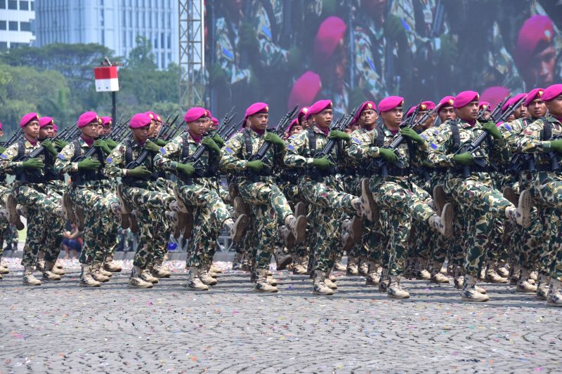 Marinir Raih Juara Parade, Defile Dan Yel-Yel HUT Ke-78 TNI Tahun 2023 ...